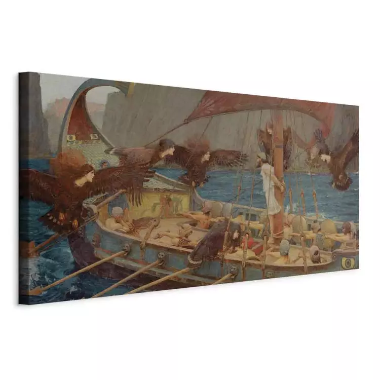 Reprodukcja John William Waterhouse - Ulisses i syreny - obraz na ...