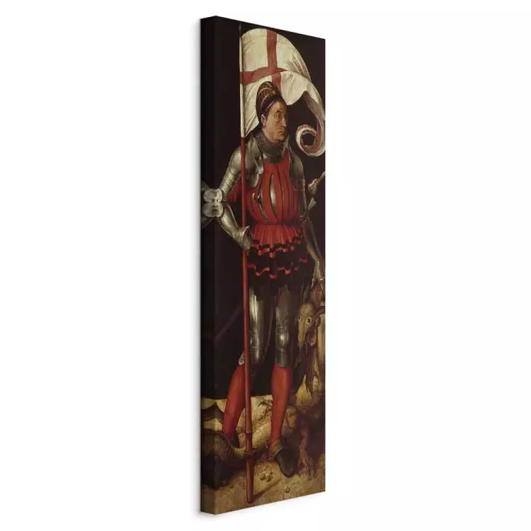 Reprodukcja Albrecht Dürer - Stephan Paumgartner jako Św. Jerzy - obraz ...