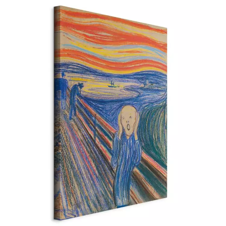 Reprodukcja Edvard Munch - Krzyk - obraz na ścianę malarza: Edvard ...