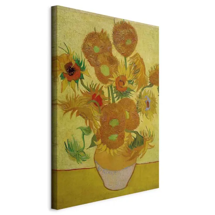 Reprodukcja Vincent Van Gogh - Słoneczniki - obraz na ścianę malarza ...