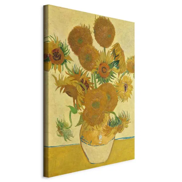 Reprodukcja Vincent van Gogh - Słoneczniki - obraz na ścianę malarza ...