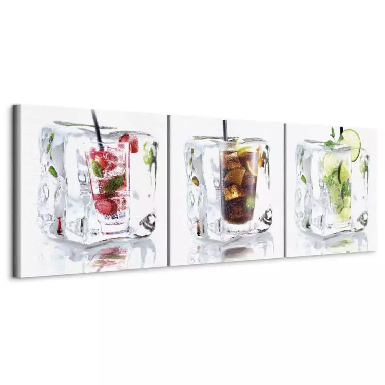 Obraz Ice cocktails drukowany na płótnie na ścianę - Martwa natura ...