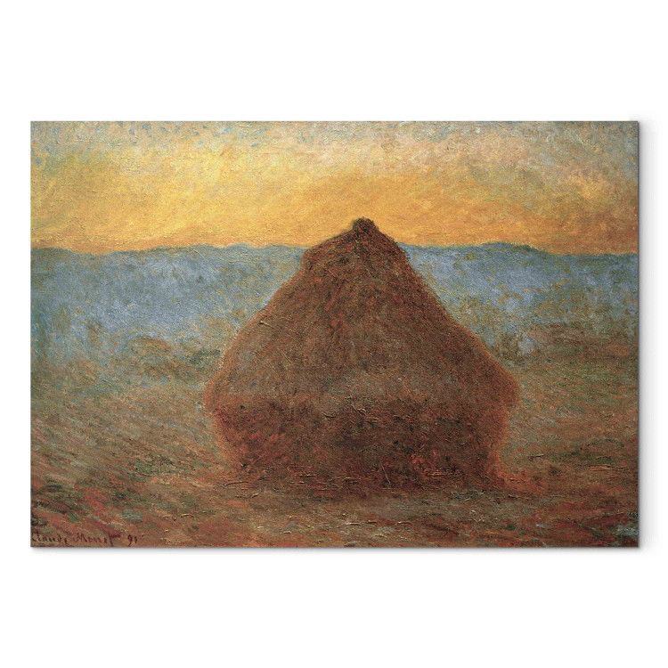 Reprodukcja Stóg siana koło Giverny - obraz na ścianę malarza: Claude ...